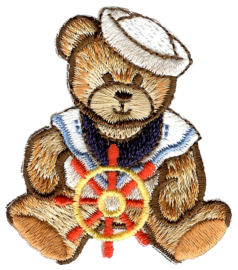 Sailor Bear Logo Classic MIKI HOUSE Sailor Bear Summer Tee – MIKI